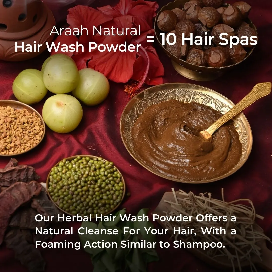 Best Herbal Hair Wash Powder| shikakai | chemical free conditioner|hairfall