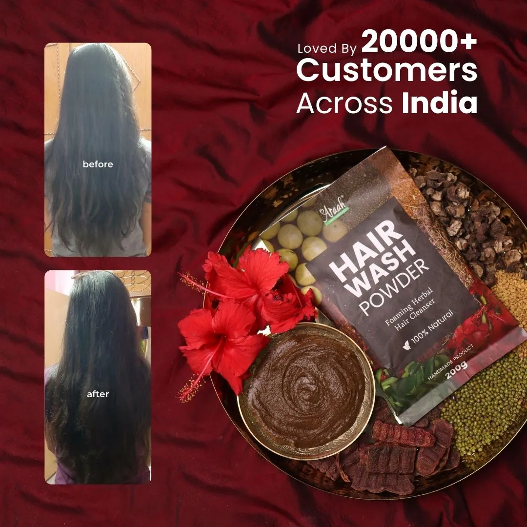 Best Herbal Hair Wash Powder| shikakai | chemical free conditioner|hairfall