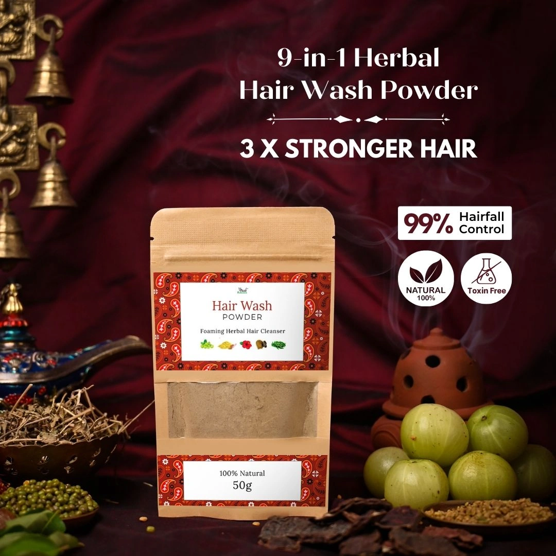 Best Herbal Hair Wash Powder| shikakai | chemical free conditioner